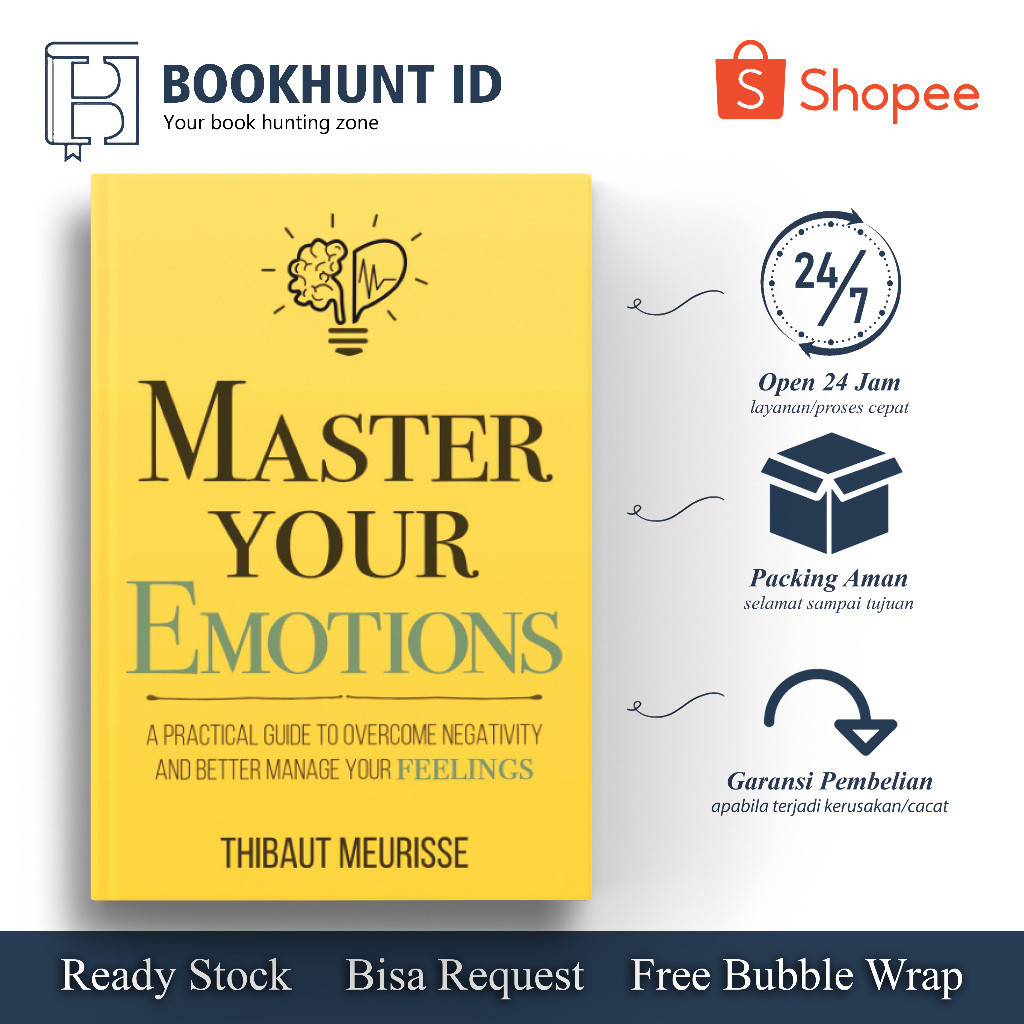 Master Your Emotions by Thibaut Meurisse (English) | Shopee Singapore