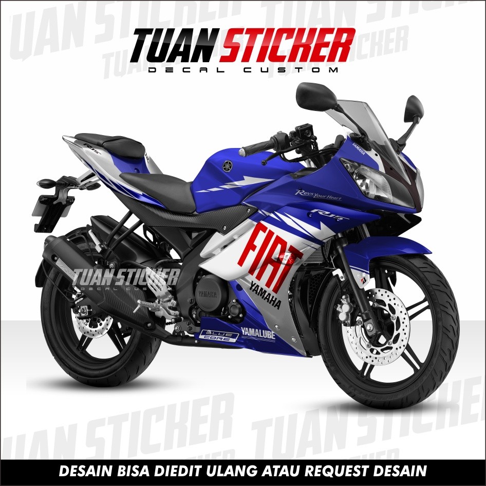 Decal Sticker Yamaha R15 V2 Full Body Sticker Decal R15 V2 Full Body ...