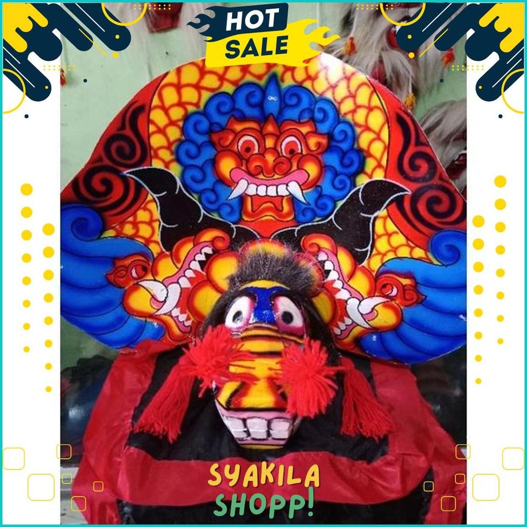 Wooden Barongan Plus Installed with Gondel and Klinting/Barongan ...