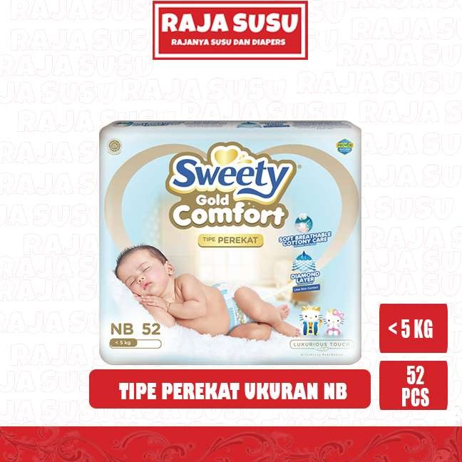 SWEETY COMFORT GOLD NB52 - KING OF MILK | Shopee Singapore