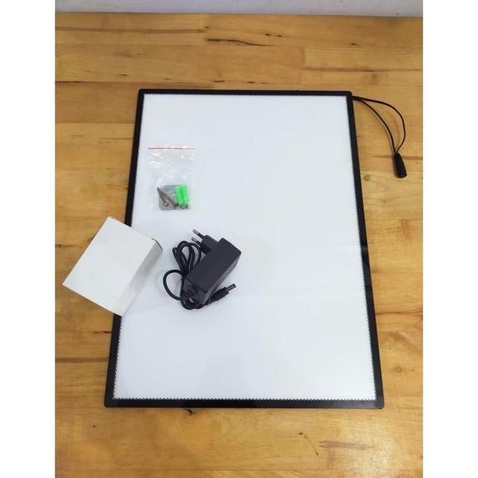 Led Table A4 Stand Light Box/ Light Box Menu /Daftar Menu/Slim Light ...