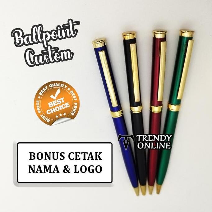Tr12 Promotional Ballpoint Pen with Free Name Engraved, Promotional ...