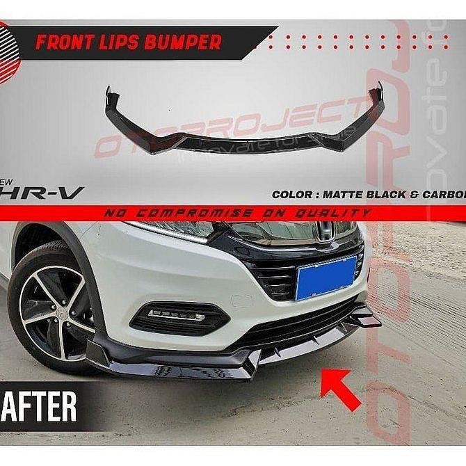 Front Lips List Glossy Carbon Front Bumper Lips HRV Otoproject Best ...