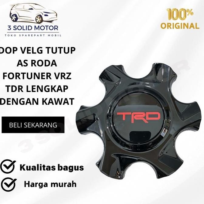 FORTUNER VRZ TRD WHEEL AXLE COVER COVER COMPLETE WITH ORIGINAL AND ...