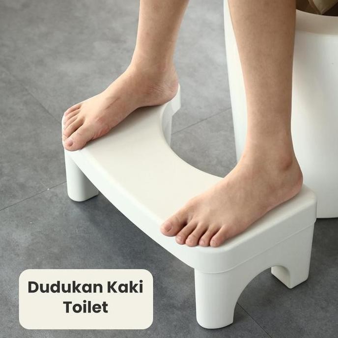 Toilet Stool Footrest Sitting Toilet Healthy Chair Poop Squat Stool DS ...