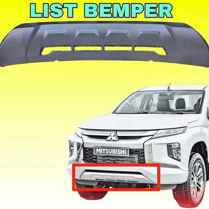 ORIGINAL LIS Front Bumper STRADA TRITON 2019 2020 2021 2022 2023 LIPS ...