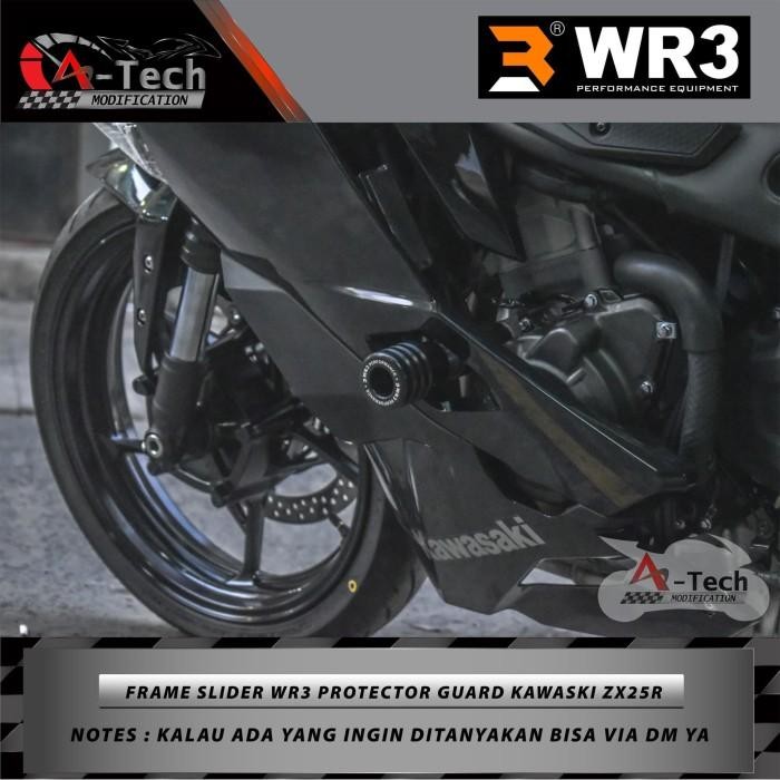 Frame Slider WR3 Kawasaki ZX25R Grade S MateriaL Original | Shopee ...