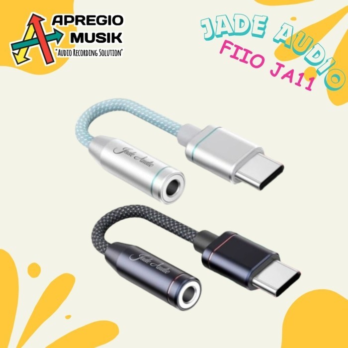 SHIPPINGbebas - FiiO Jade Audio JA11 JA-11 JA 11 USB Type C to 3.5mm ...