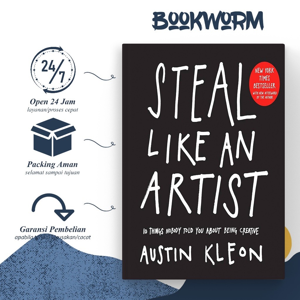 Steal Like an Artist by Austin Kleon (English) | Shopee Singapore