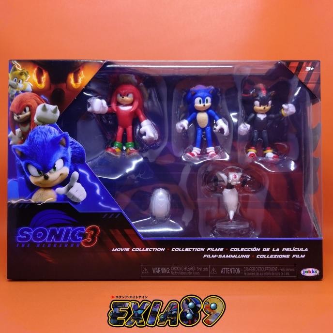 Sonic THE HEDGEHOG 3 MOVIE 2.5-INCH ARTICULATED ACTION FIGURE MULTI ...