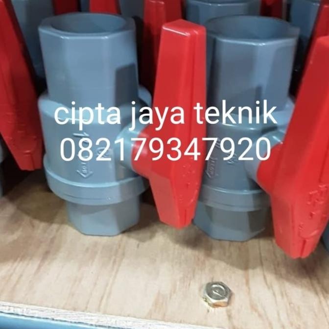 Ball valve pvc socket aw 1 1/2" inch | Shopee Singapore