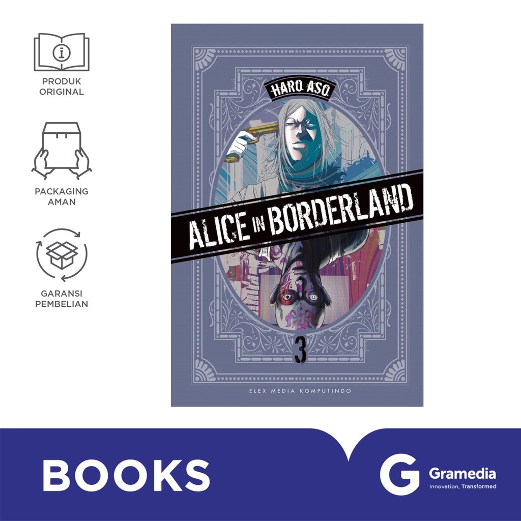 Alice in Borderland Comic Vol. 03 (Aso Haro) | Shopee Singapore