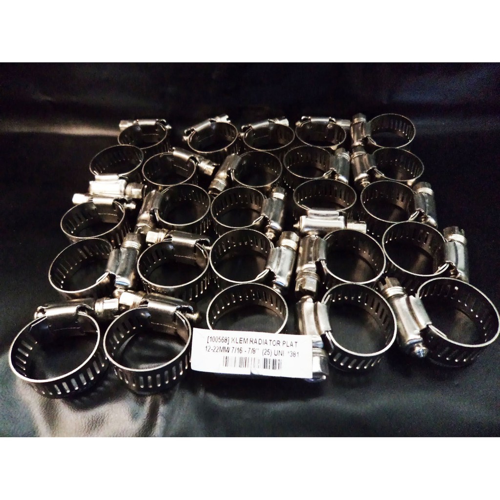 Universal 12-22Mm Plate Radiator Clamp | Shopee Singapore