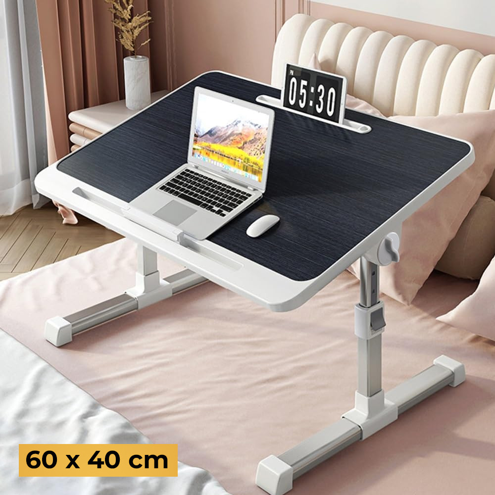 HITAM Foldable Laptop Study Table Adjustable Foldable Bed Table - DC-40 ...