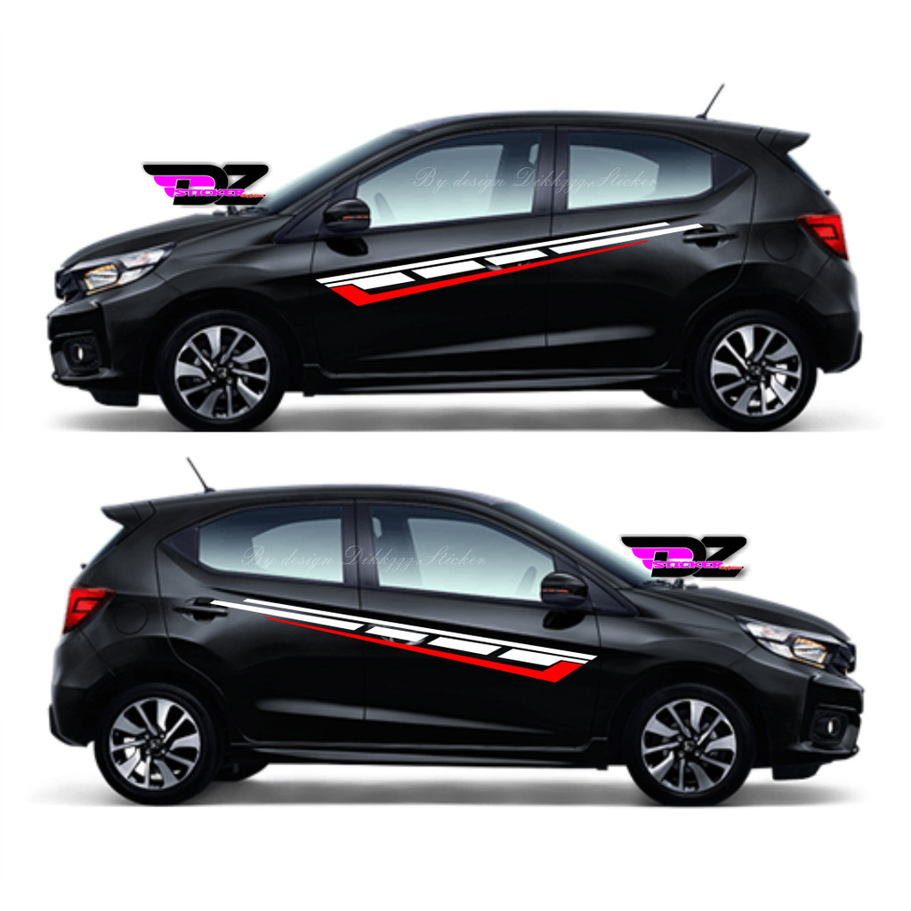 Honda brio Cutting list Sticker, minimalist list of stickers for Honda ...