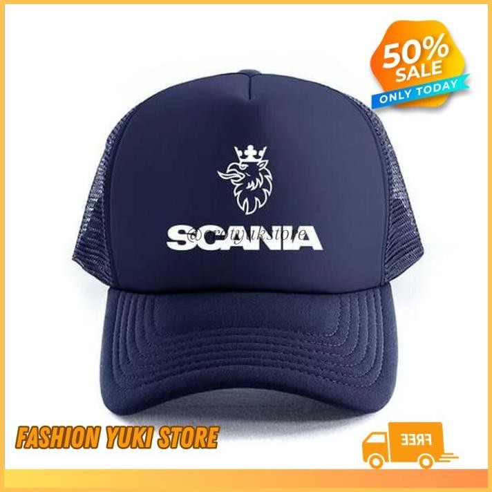 Net TRUCKER HAT CAP DISTRO SCANIA AB TRUCK BUS CAR BIS PLAIN CUSTOM ...