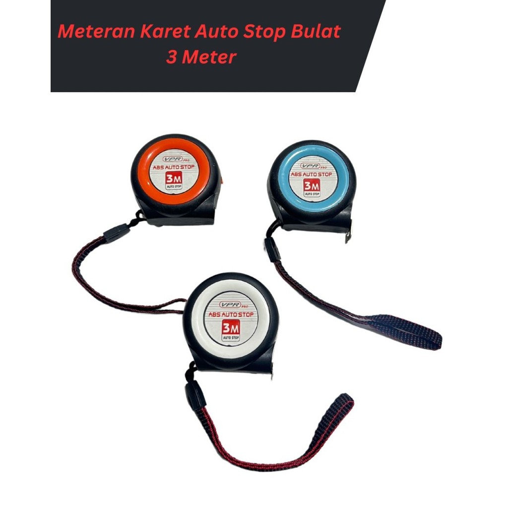 3 meter Autostop Round meter 3 meter building meter/ | Shopee Singapore