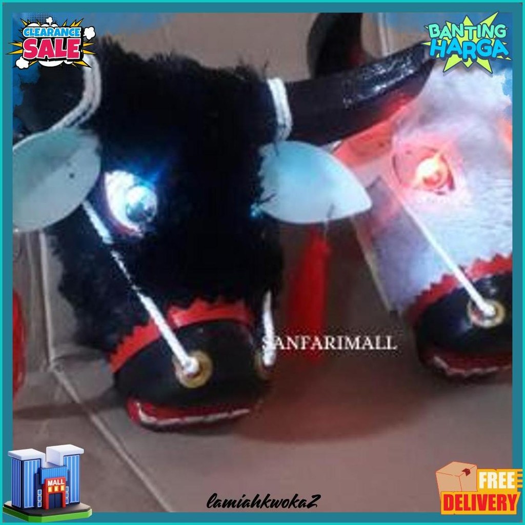 MATA Barongan Bull Child with Light Up Eyes Bonus Gondel | Traditional ...