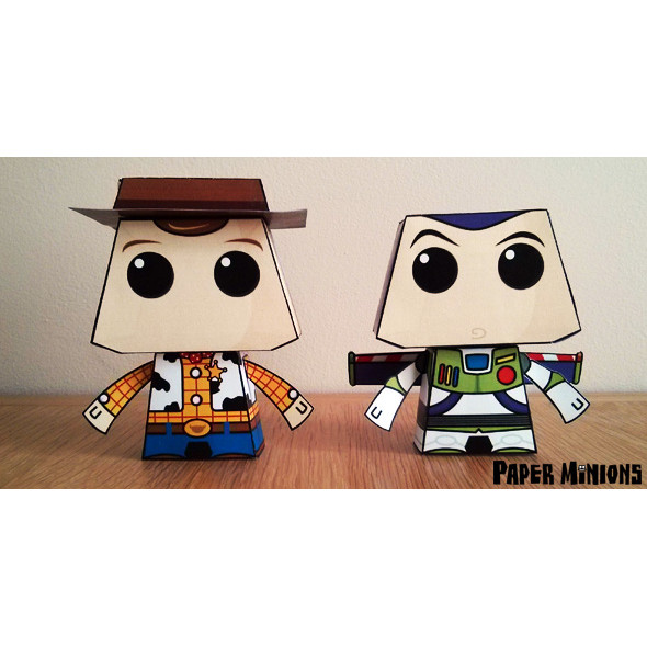 Disney CHARACTER Diorama papercraft paper crafts miniature action ...