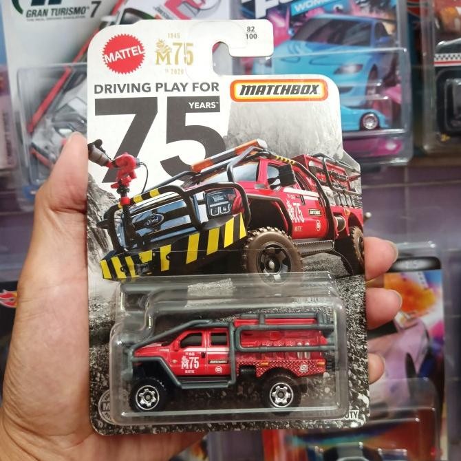 Matchbox Ford F350 Superduty 75th Edition | Shopee Singapore