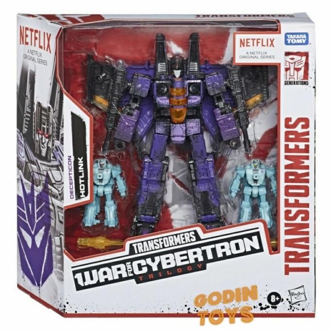 Transformers Netflix Hotlink War for cybertron Trilogy Hasbro | Shopee ...
