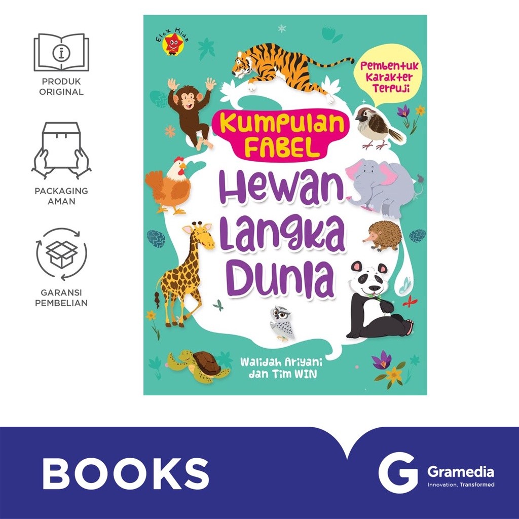Collection of World Rare Animal Fables (WALIDAH ARIYANI) | Shopee Singapore