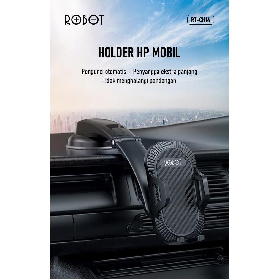 Robot RT-CH14 DASHBOARD CAR HOLDER AUTOMATIC LOCK (NEW MODEL RT-CH12S ...
