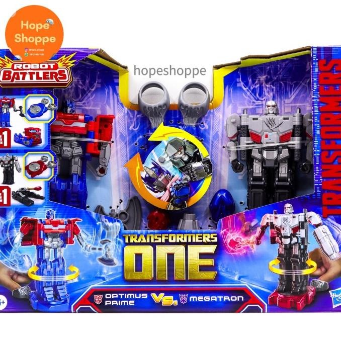 Transformers One Robot Battlers Action Figure 2-Pack Optimus Prime vs ...