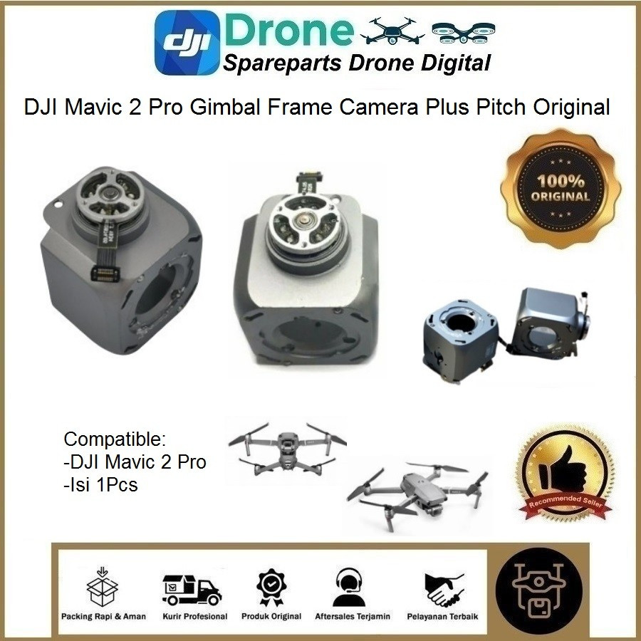 Dji Mavic 2 Pro Frame Camera+Pitch Original Gimbal Dji Mavic 2 Pro ...