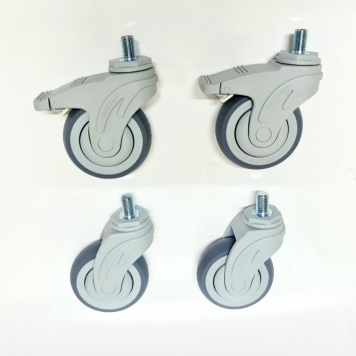 Hospital wheels / seawon hospital wheels 3 inch plain brake bolts (1 ...