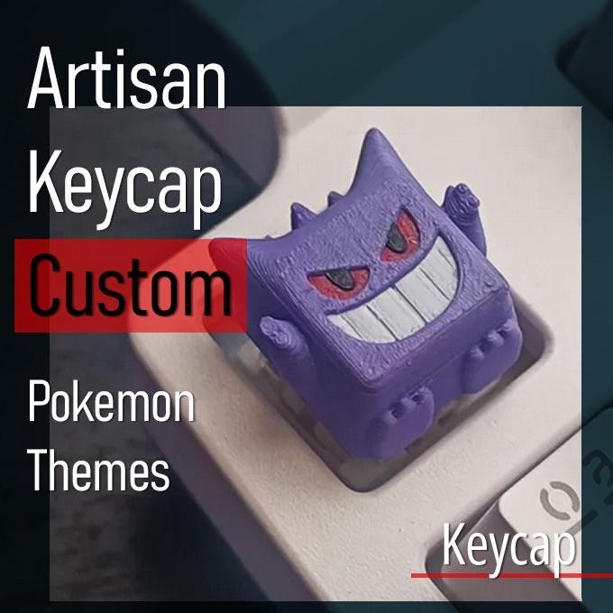Available POKEMON Artisan Keycaps Theme Mechanical Keyboard Keycaps OEM ...