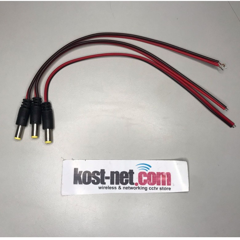 DC MALE JACK cable for CCTV or POE Router Wifi | Shopee Singapore