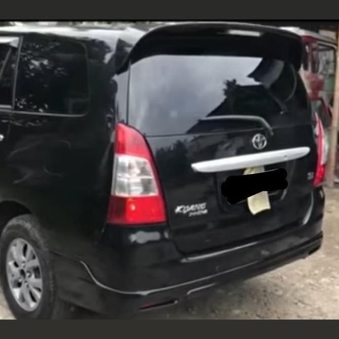 Plastic spoiler for toyota kijang innova luxury model with limited ...