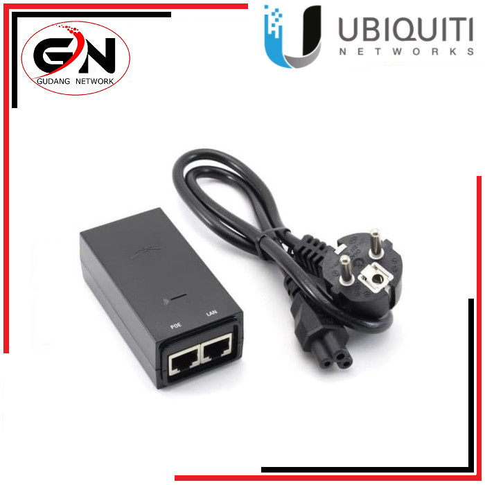 Ubiquiti PoE Adapter 24V 0.5A Gigabit / UBNT UniFi POE-24-12W | Shopee ...