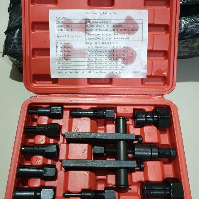 TREKER BEARING PULLER SET 10 PCS GRIP ON TREKER BEARING DISASSEMBLER ...