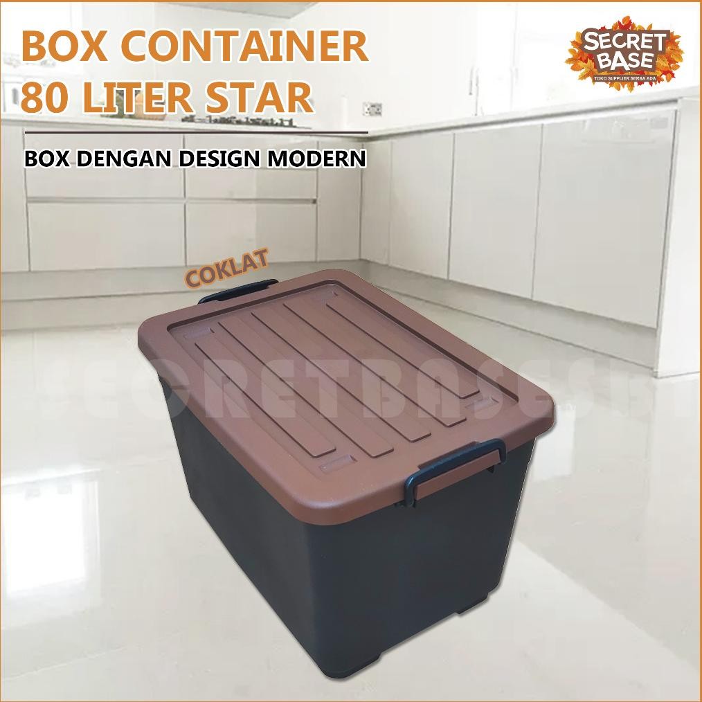 Box Star - Gets Wheels / Container Box / Plastic Container Box 50L 80 ...