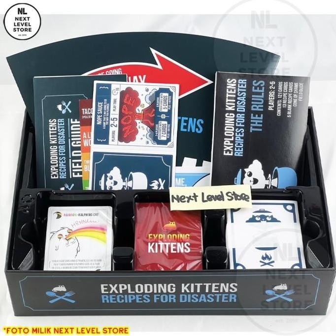 Exploding Kittens Board Games: All Series (Original, Nsfw, Imploding ...