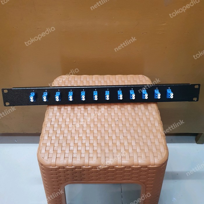 Patch panel FO 24 core lc SM / fiber optic patch panel 24 core lc SM ...