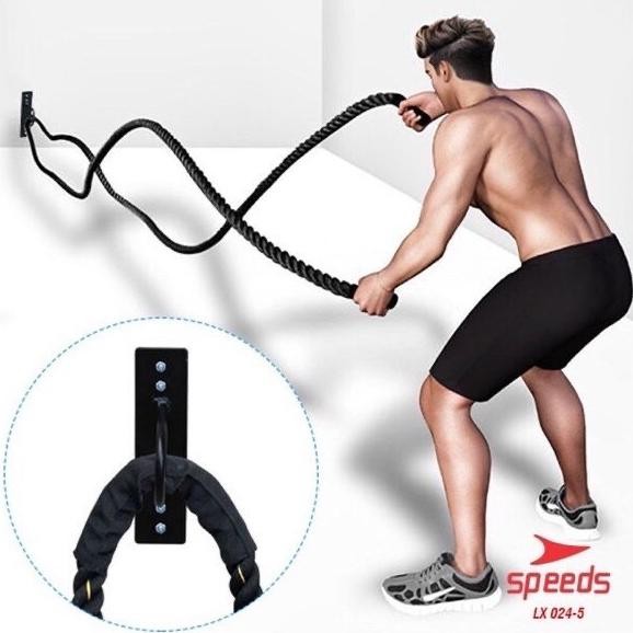 Battle Rope 15 meter Speeds Tali fitness ropes gym original gm | Shopee ...