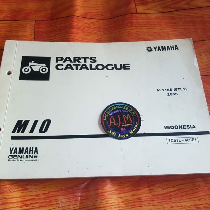 Rare Yamaha Mio 2003 Copian Catalog Part Book | Shopee Singapore