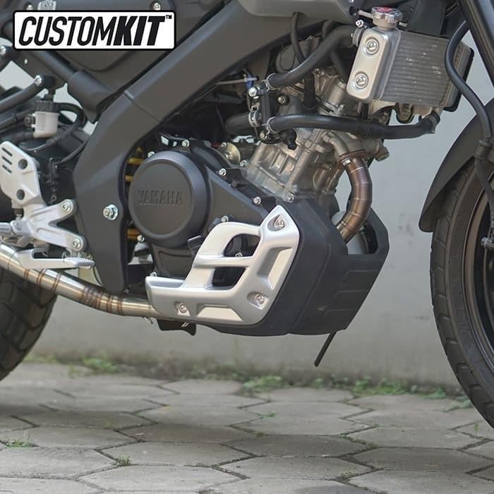 MESIN YAMAHA XSR 155 SILVER ENGINE COVER Original | Shopee Singapore