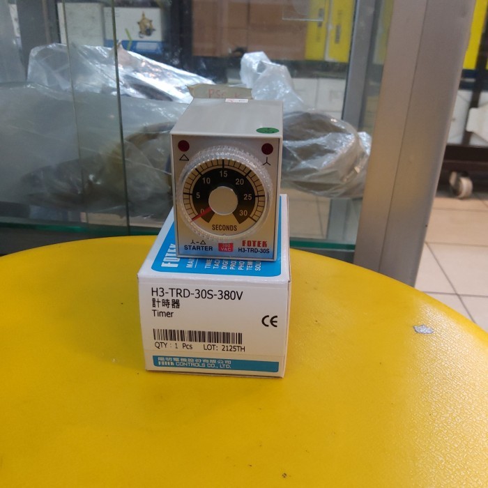 Timer H3-TRD-30S-380v starter DELTA | Shopee Singapore