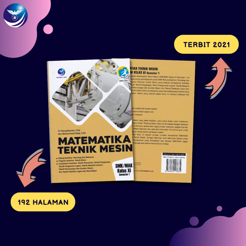 MESIN Mechanical Engineering Mathematics Book XI semester 1 - Tri ...