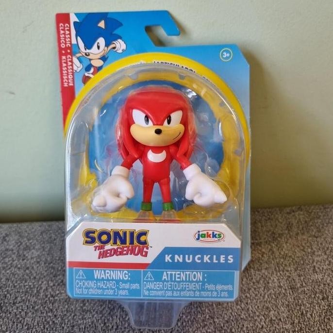 Jakks Pacific Sonic The Hedgehog Kunckles 2.5 inch Zz | Shopee Singapore