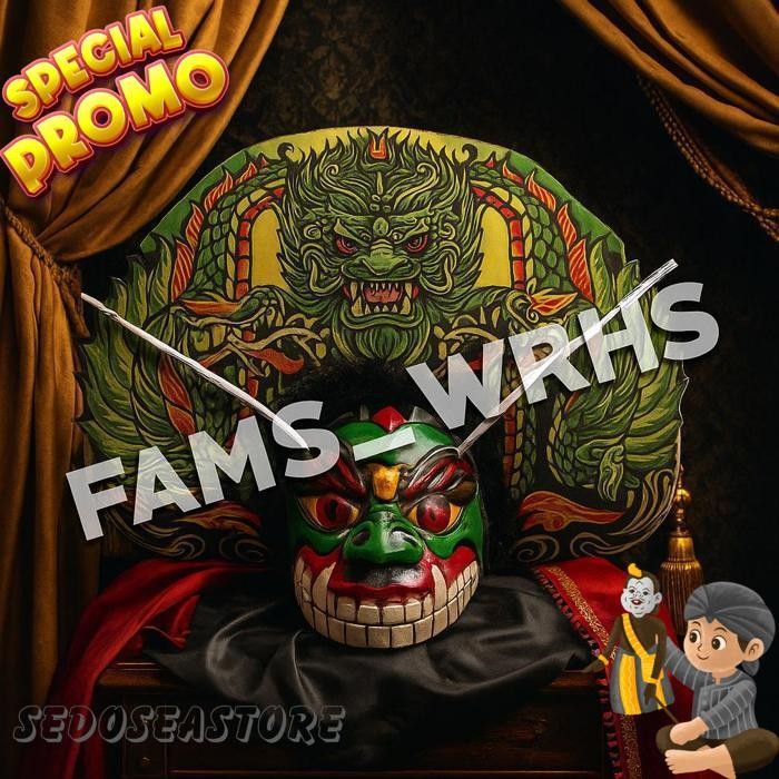 HIJAU Fams Wrhs Jumbo Size Children's Barongan Sponge Green Barongan ...