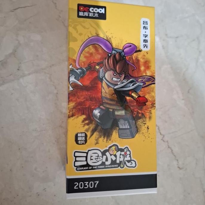 Three kingdom dynasty warrior lu bu block toy | Shopee Singapore