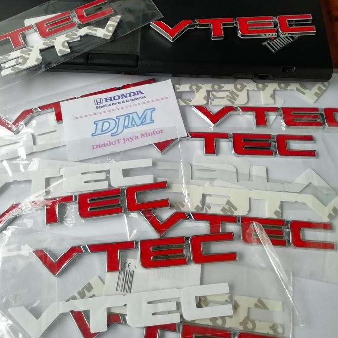 Vtec Emblem Vtec Logo Original Honda Vtec Writing | Shopee Singapore