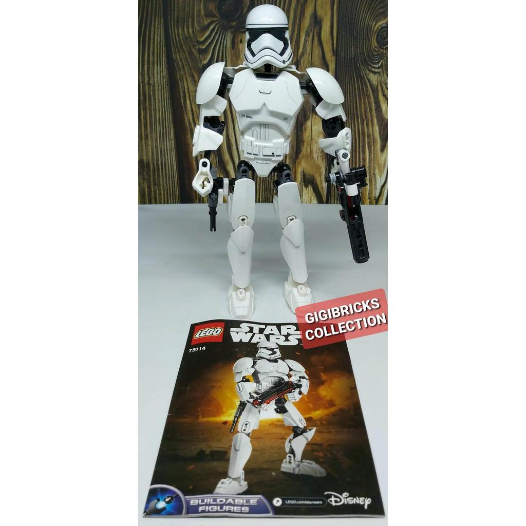 Lego Star Wars Original 75114 First Order Stormtrooper (Second Hand ...