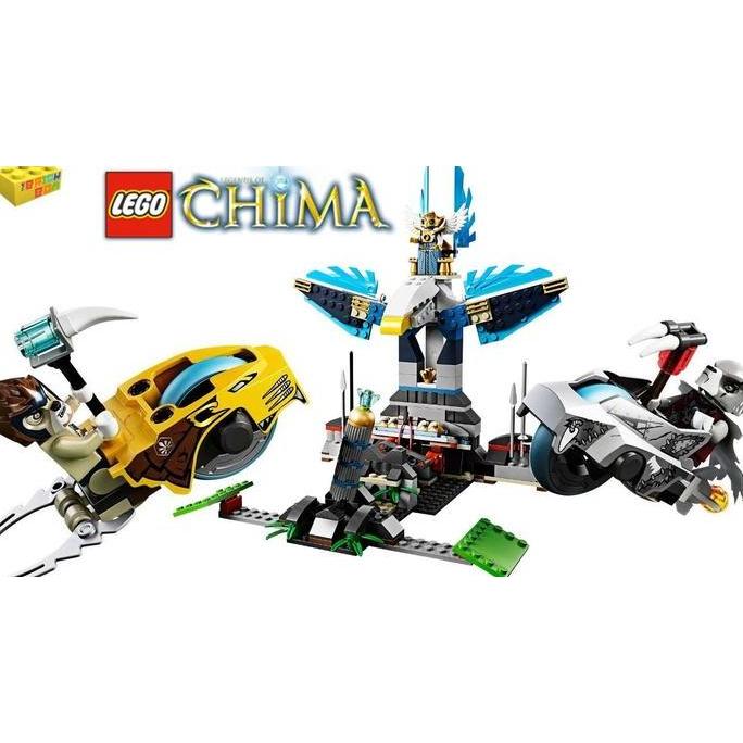 Lego Chima Original 70011 Eagles' Castle (Second Hand) | Shopee Singapore