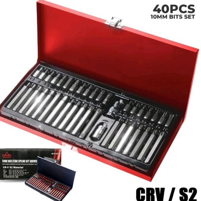 MATA 10mm Star Hex Torch Spline Wrench Set 40 Pcs | Shopee Singapore